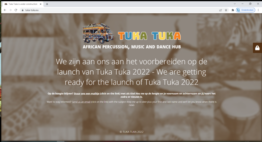 Tuka Tuka 2022 gaat door! - Tuka Tuka